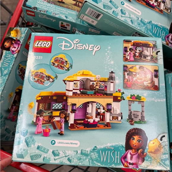 Lego | Toys | Lego Disney Wish Ashas Cottage 4323 Building Toy Set ...